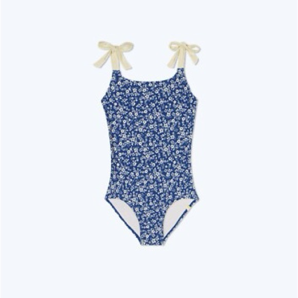 summersalt | Swim | Summersalt Blue And White One Piece Swimsuit With ...